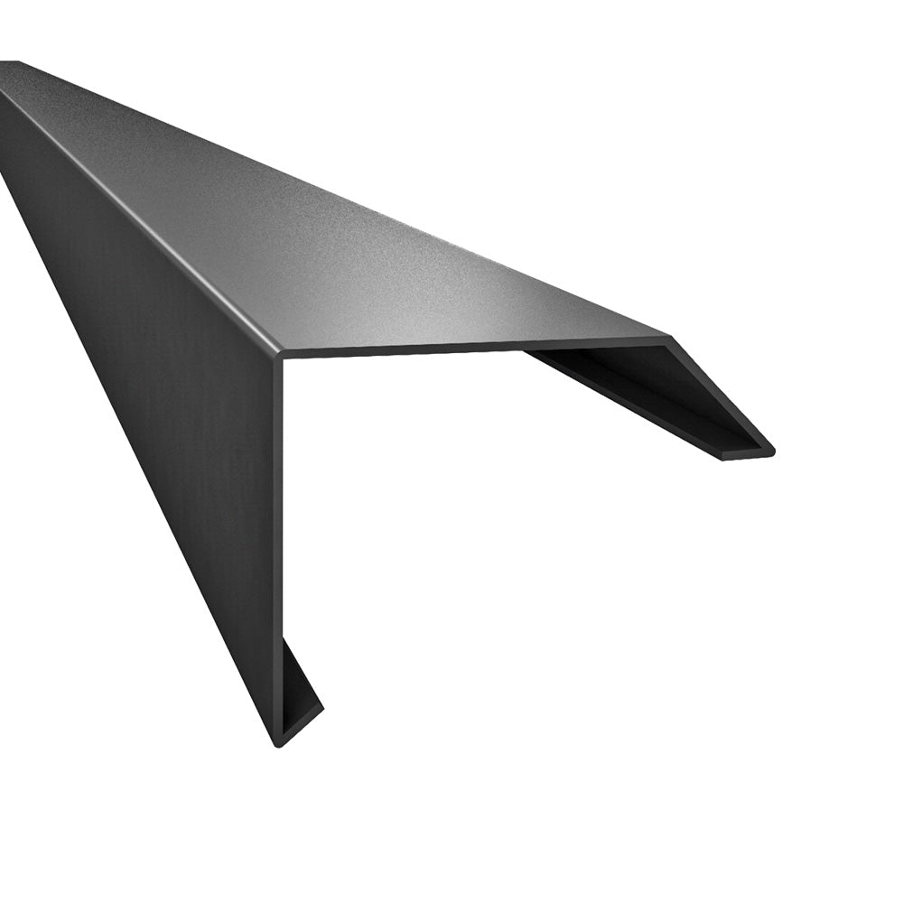 Dachrandprofil ISOS Anthrazit RAL 7016 / 1,00 Meter – Hanse-Syntec (B2C)